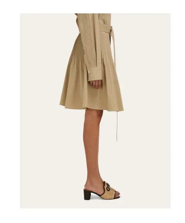 FERRAGAMO Skirt With Micro Detail