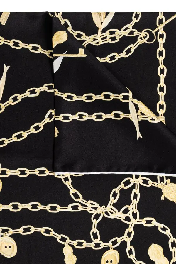Givenchy Chain-motif Silk Scarf