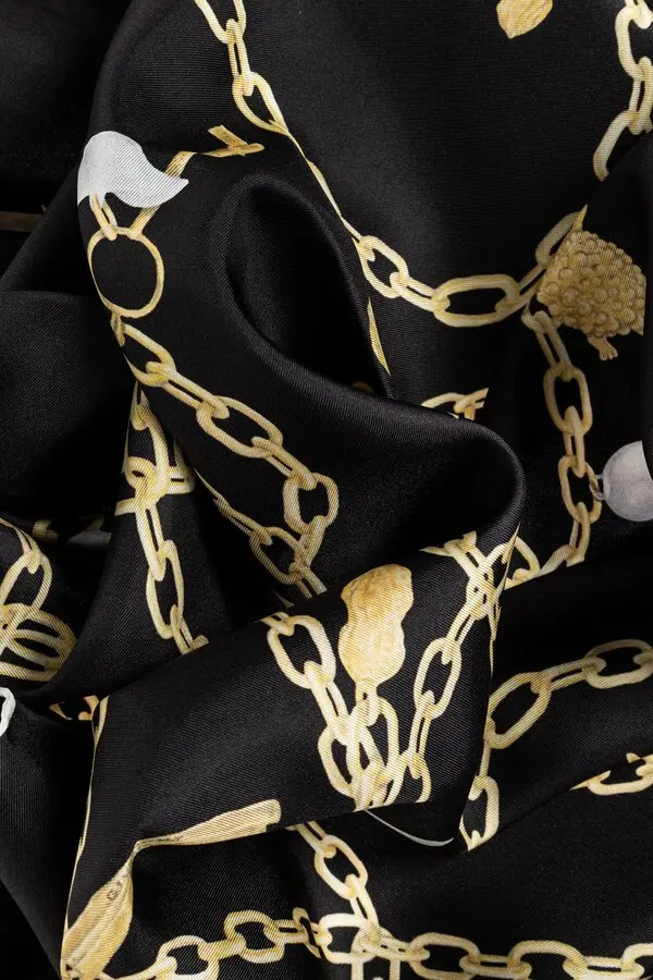 Givenchy Chain-motif Silk Scarf