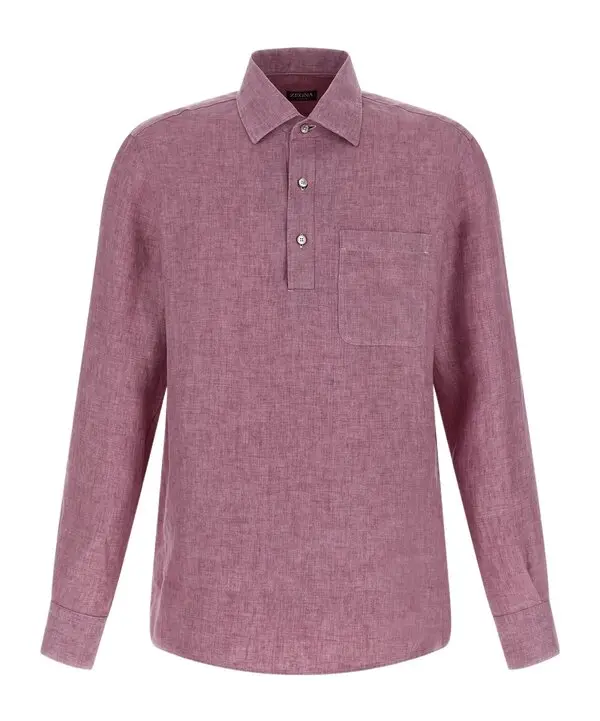 Zegna Oasi Lino' Polo Shirt - Multicolor