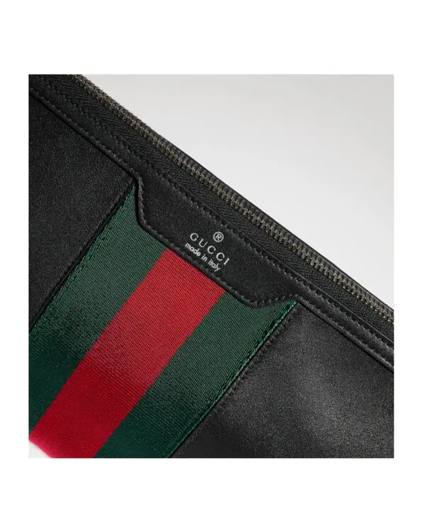 Gucci Mega Web Trademark Small Toiletry Case