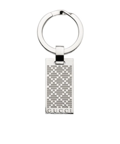 Gucci Diamante Keyring - Gray