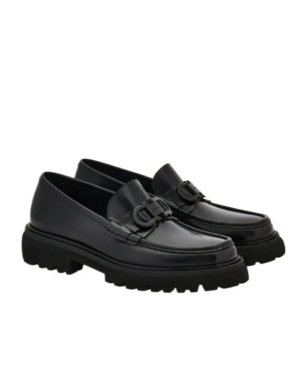 FERRAGAMO Gancini Buckle Loafers