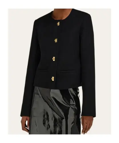 FERRAGAMO Wool And Cashmere Gancini Jacket