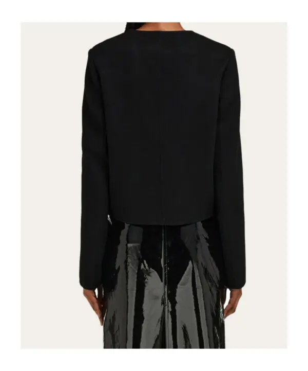 FERRAGAMO Wool And Cashmere Gancini Jacket