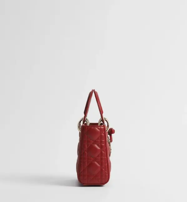 Dior Mini Lady Bag With Chain
