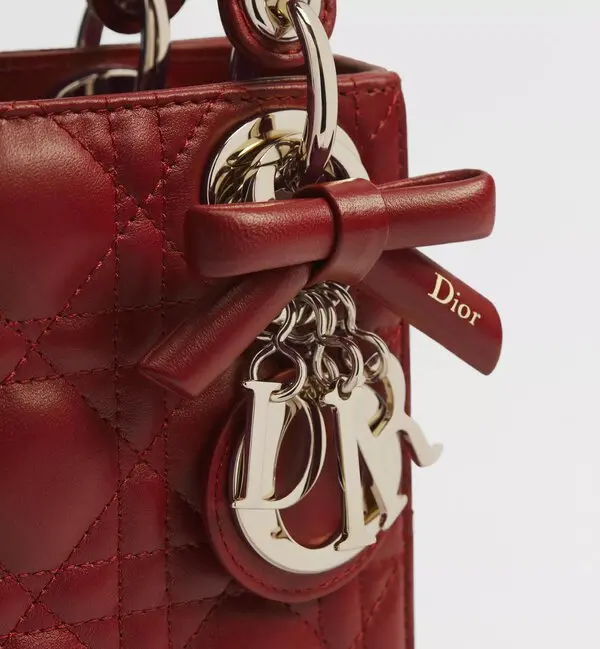 Dior Mini Lady Bag With Chain