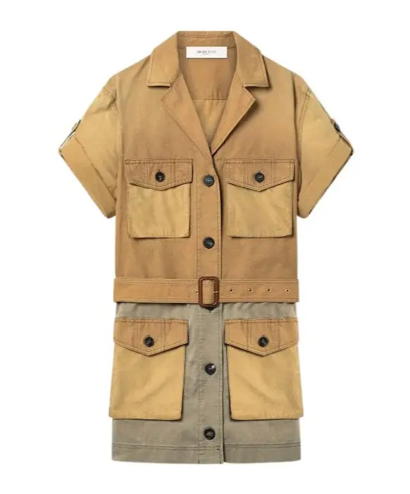 GOLDEN GOOSE Safari Shirt Dress - No