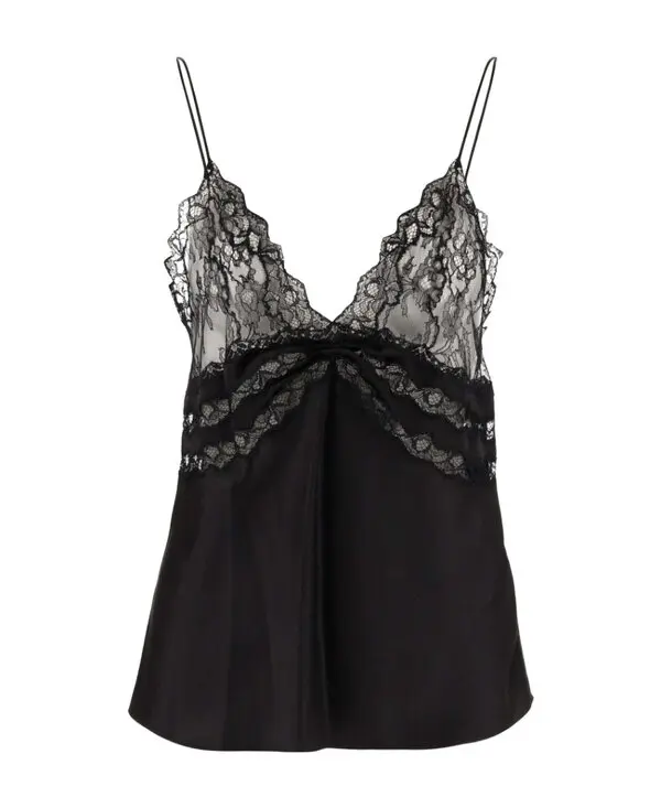Saint Laurent Lace Tape - Black