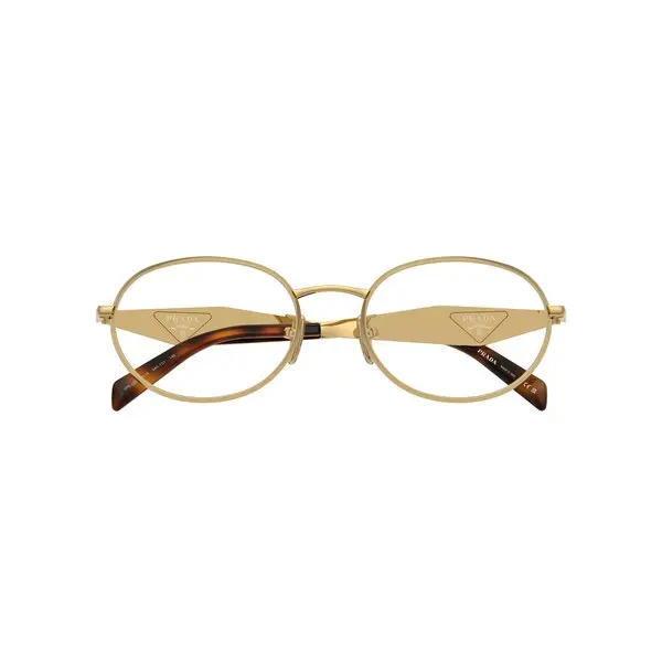 Prada Oval Frame Eyeglasses