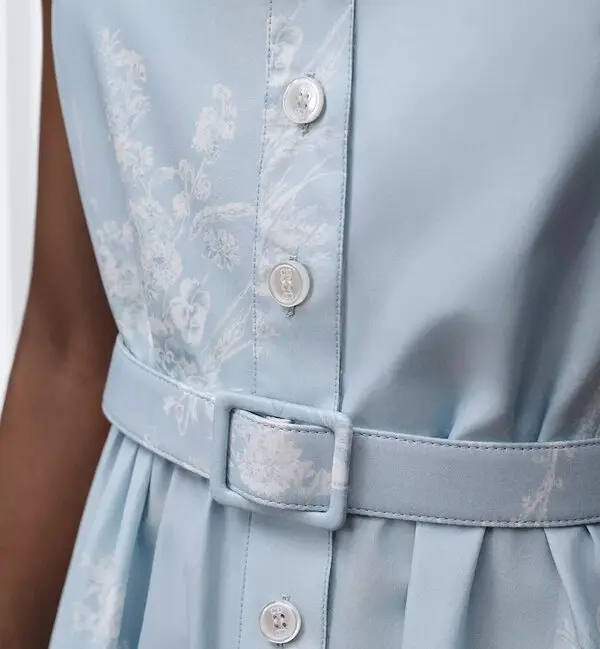 Dior Dioriviera Mid-length Belted Dress