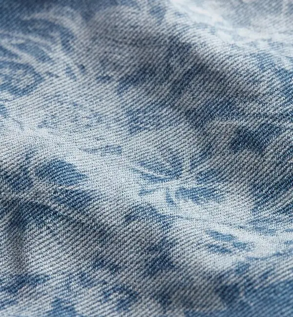 Dior Denim Jacket With Floral Print - No