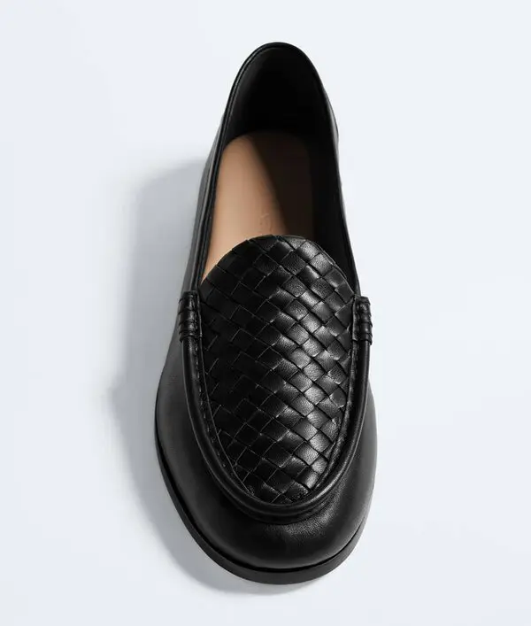 Bottega Veneta Silenzio Loafers - Black