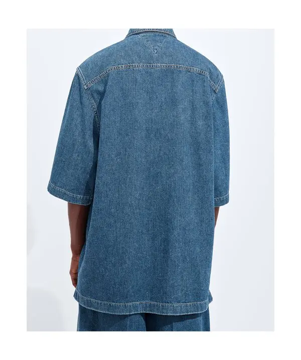 Bottega Veneta Atlantic Blue Denim Shirt
