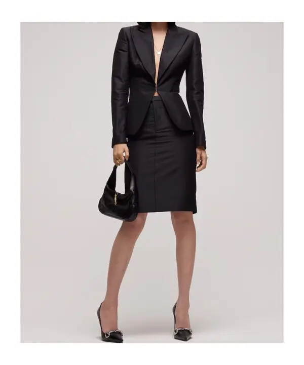 Gucci Fine Silk Faille Jacket