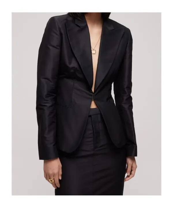 Gucci Fine Silk Faille Jacket