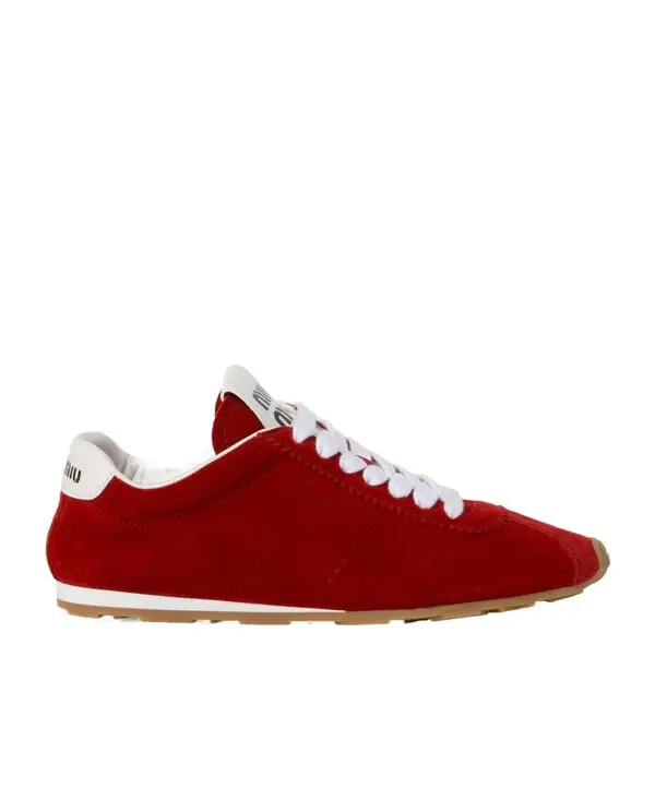 Miu Miu Suede Sneakers