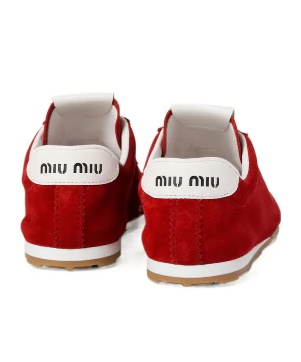 Miu Miu Suede Sneakers