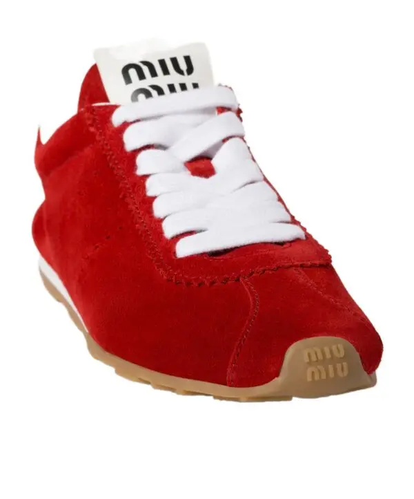 Miu Miu Suede Sneakers