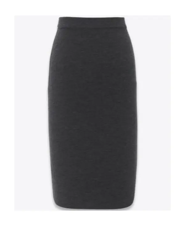 Saint Laurent High-waist Pencil Skirt