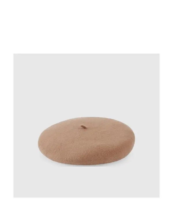 Gucci Felt Beret With Logo Detail