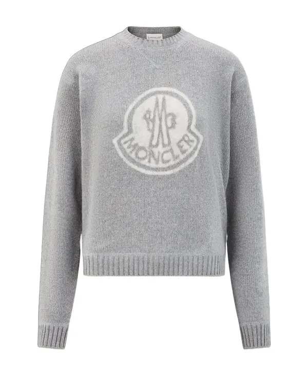 Moncler Logo Cashmere Jumper