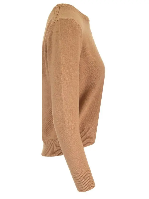 Celine Crew Neck Sweater In Heritage Cashmere