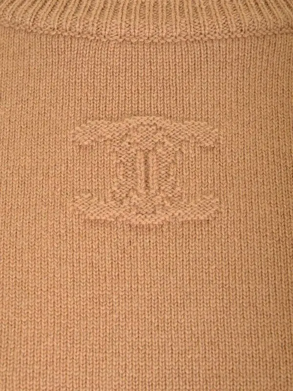 Celine Crew Neck Sweater In Heritage Cashmere