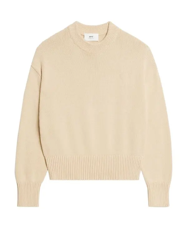 AMI Paris De Coeur Crewneck Jumper - No