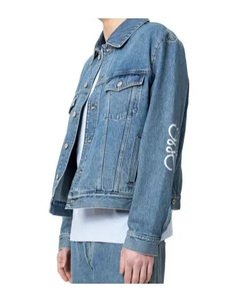 Loewe Anagram Jacket In Denim