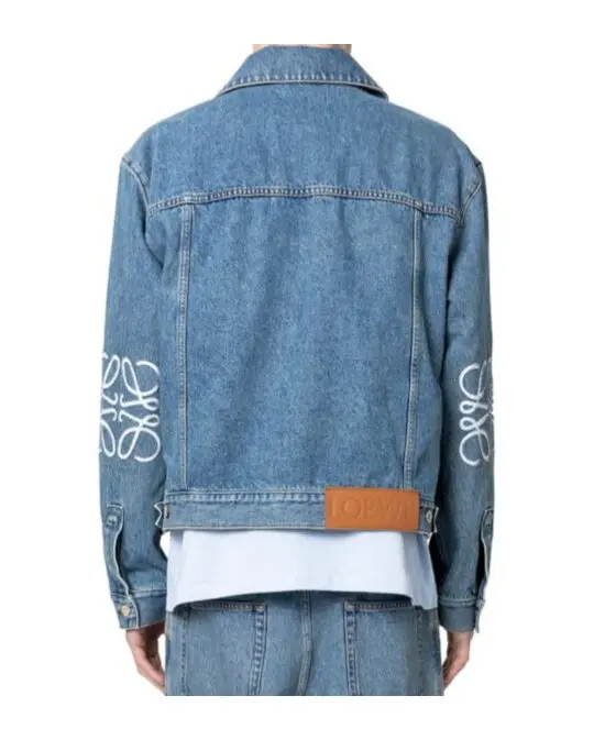 Loewe Anagram Jacket In Denim