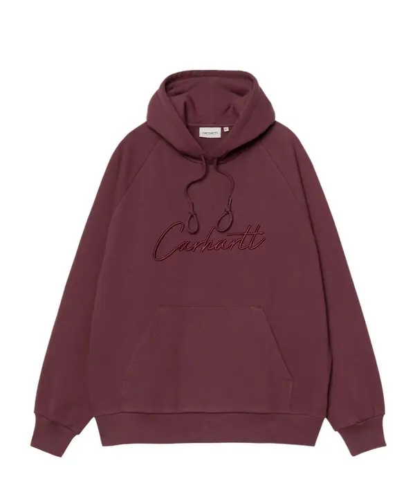 Carhartt Work In Progress Hooded Ray Sweatshirt - Red