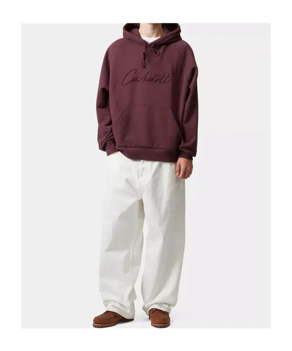 Carhartt Work In Progress Hooded Ray Sweatshirt With Embroidered Graphic