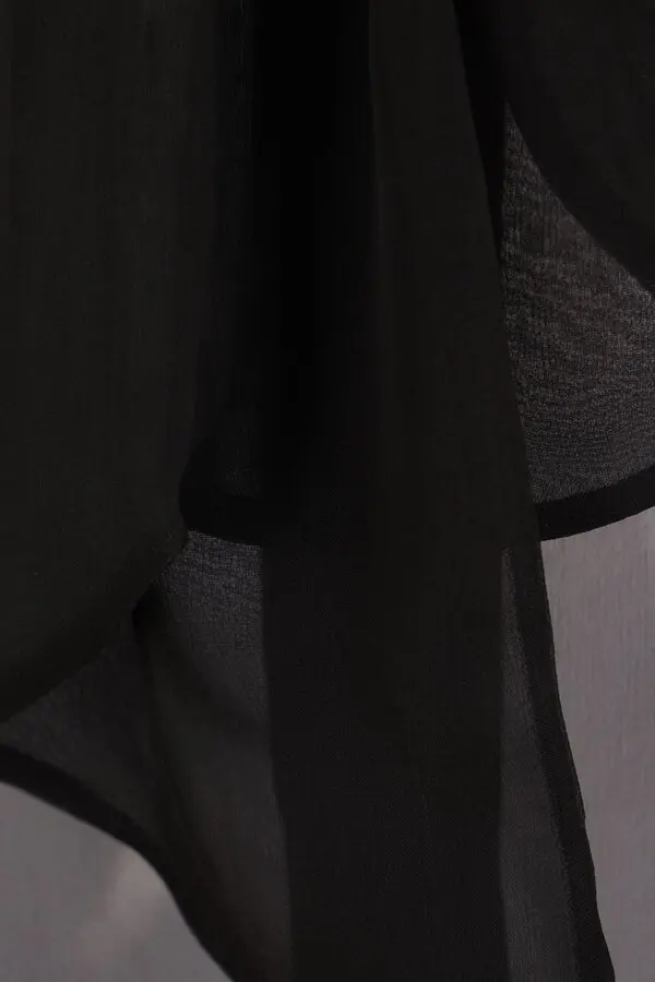 Saint Laurent Pussy-bow Long-sleeved Shirt