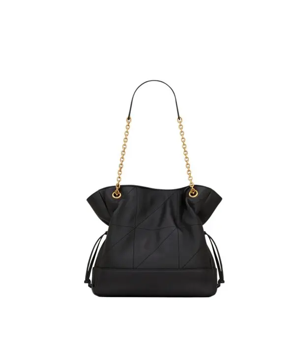 Saint Laurent Jamie Logo Plaque Small Shopping Bag