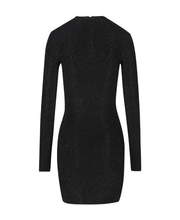 Balenciaga Crystal-embellished Mini Dress