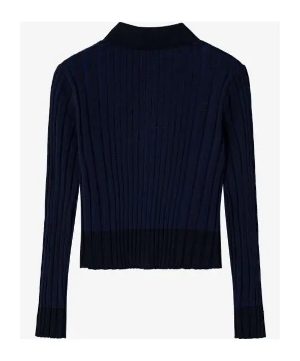 Maison Kitsuné Logo Embroidered Cardigan
