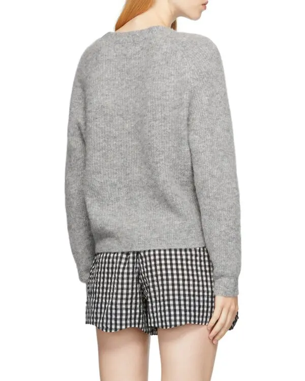 GANNI Relaxed Wool Cardigan