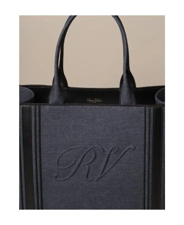 ROGER VIVIER Logo Tote