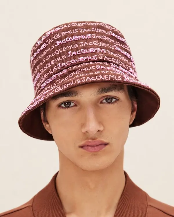 Jacquemus Logo-embroidered Bucket Hat