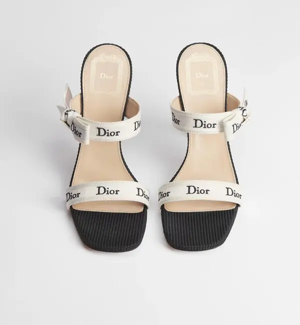 Dior Heeled Sandal With J'adior Straps
