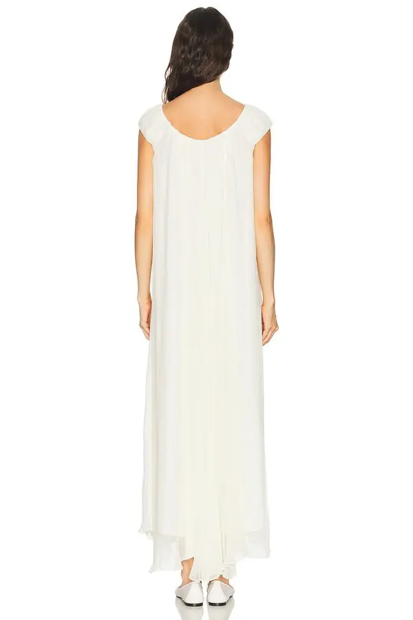 Staud Leda Dress In White