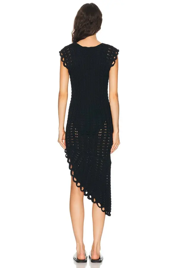 Loulou De Saison Malena Asymmetric Sleeveless Dress