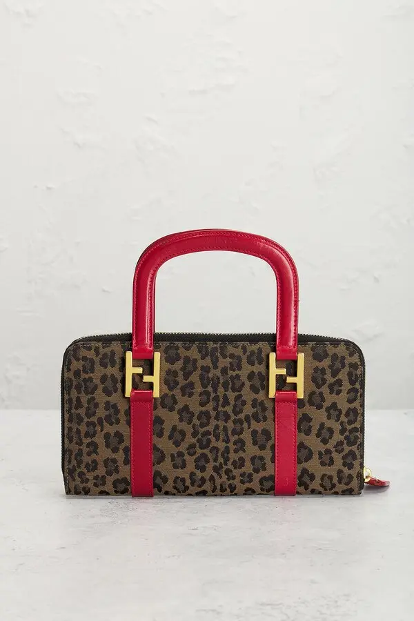 Fendi Leopard Print Handbag