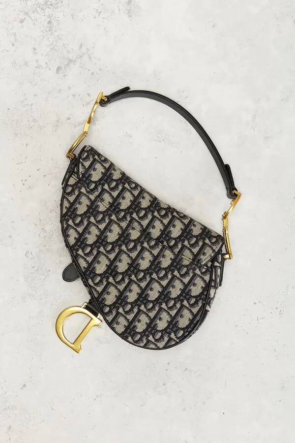Dior Oblique Mini Saddle Bag