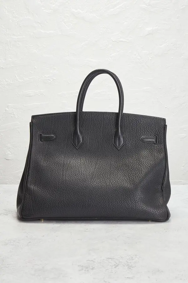 Hermès Togo Birkin 35 Handbag - Noir