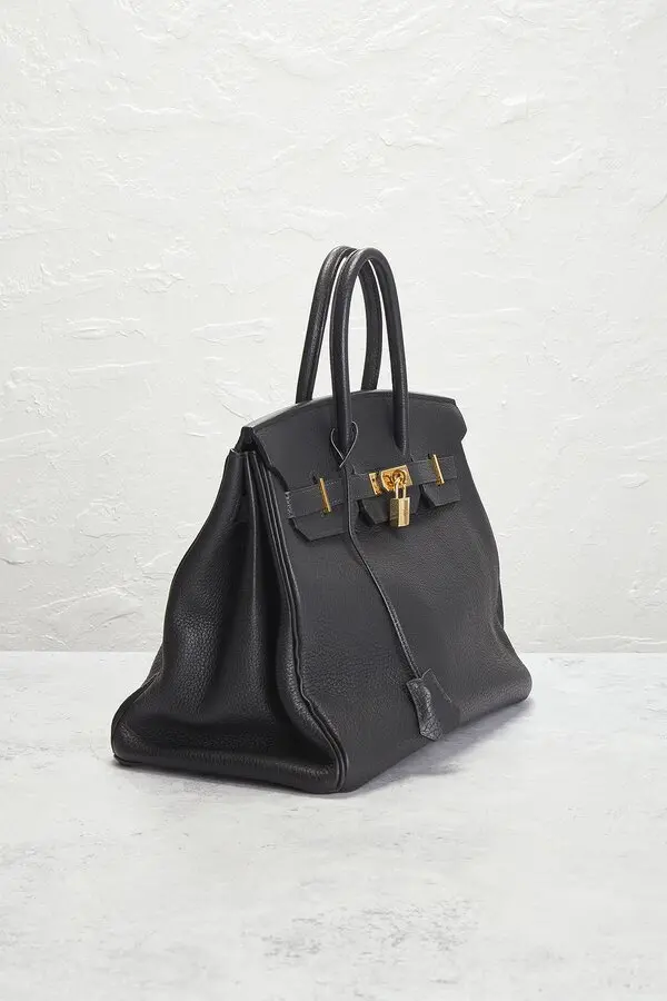 Hermès Togo Birkin 35 Handbag - Noir
