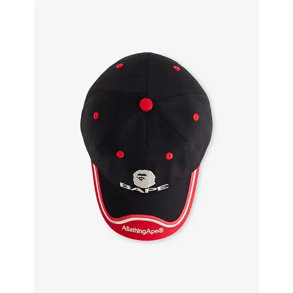 A BATHING APE Cotton Twill Baseball Cap