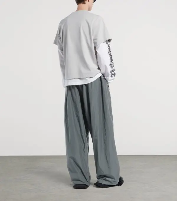 Balenciaga Bodies Sweatpants - Grey