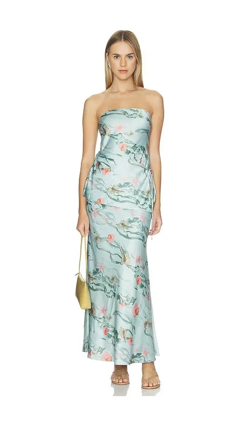AMUR Ever Tiered Maxi Dress
